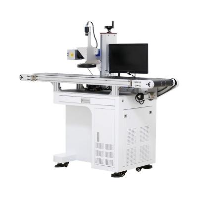 Cina 7000mm/s Macchina di marcatura laser visiva AC220V / 50Hz per cuoio metallico-plastico in vendita