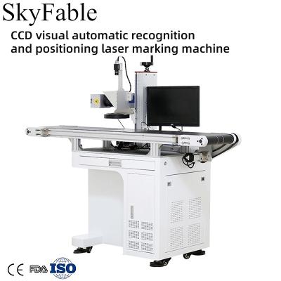 Cina 7000mm/s Macchina di marcatura laser visiva AC220V / 50Hz per cuoio metallico-plastico in vendita