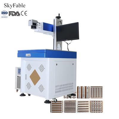China High Speed Industrial Laser Marking Machine Terminal Wire Number Dedicated Equipment for sale
