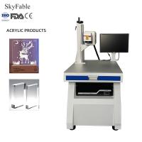 Quality Multifunction CO2 Laser Marking Machine High Precision 0.01 - 0.1mm Marking Line for sale