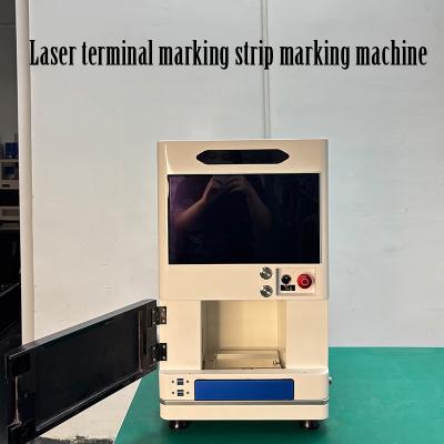 中国 レーザーマーキング マシン レーザー金属マーキング マシン ターミナルストライプ 白ストライプ デジタルプレート プラスチック識別 マッピング ストライプ 彫刻 産業印刷・マーキング マシン 販売のため