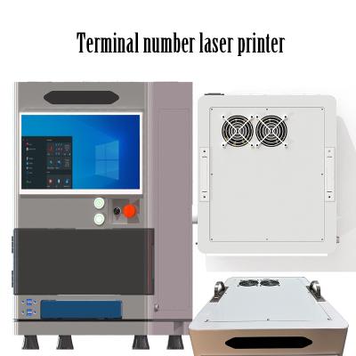 China Small Portable Terminal Marking Laser Marking Machine With Arbitrary Sorting And Editing Specialized Software for sale