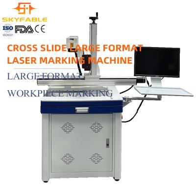 China 1064nm Fiber Laser Marking Machine with 0.02mm Precision for sale