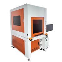 China Industrial Grade Fiber Laser Marking Machine with Micrometer Level High-precision and Cold Processing for Multi Material Adaptation for sale