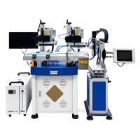 China Dual-vision Laser Marking Machine, Fully Automatic Assembly Line, Online Marking For Hardware, Plastic, PCB, QR Code Engraving Machine for sale