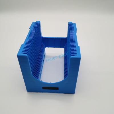 China Vertikal-Wafer-Kassettenbox aus PP-Material mit niedrigem Abgasverbrauch im Halbleiterbereich zu verkaufen