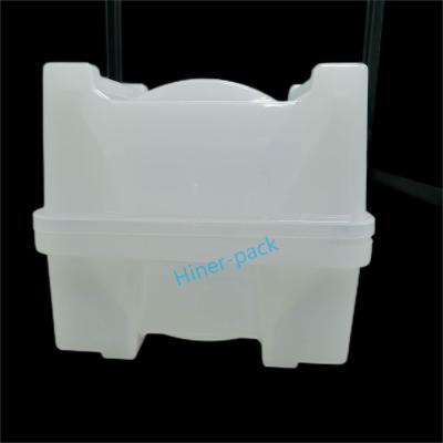 China 6 Inch Wafer Carrier Round Wafer Shipping Box For Semiconductor Production Fluoroware for sale