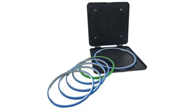 China Wafer Hoop Double Ring Matching Blue Film Used For Semiconductor Field Te koop