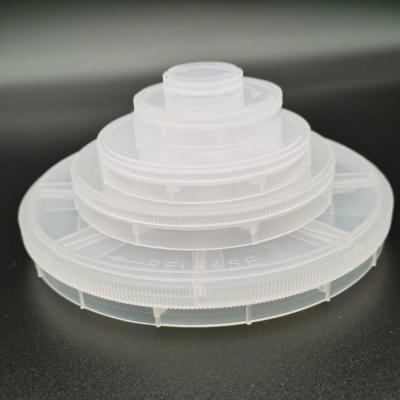 Cina Confezionamento a singolo chip Wafer Box di spedizione Polipropilene naturale in vendita