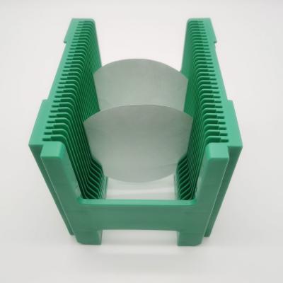 China Green PP Wafer Shipping Cassette 30 Slot General And Ultrasonic Cleaning Easy To Operate With Machinery for sale