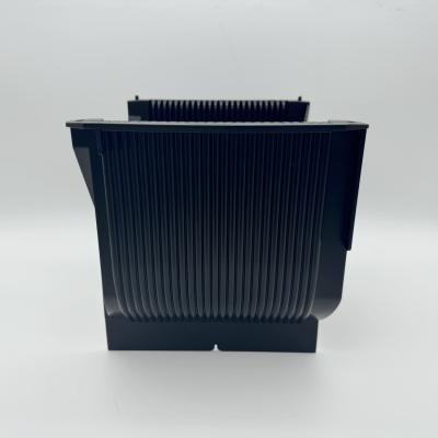 China 8 Zoll Ultra Clean Wafer Cassette Box mit 25 Kapazität in Schwarz ESD Schutzmaterial zu verkaufen