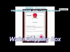 Safe Transport Suitable For 200mm Wafer Shipping Box OEM ODM Manufacturer