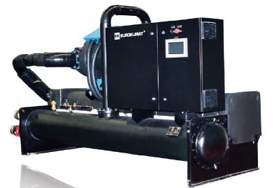 China 1048.4KW R134A Refrigerant Water Cooled Screw Chiller for sale
