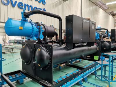 Cina refrigeratore raffreddato ad acqua della vite sommerso refrigerante di 380V R134A in vendita