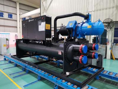 China 380V R134A Refrigerant Flooded Water Cooled Screw Chiller for sale