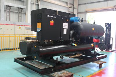 China Air Conditioner Horizontal Water Cooled Screw Chiller R134a 1166.9KW for sale