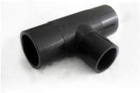 China Pipe Connector Shear Strength HDPE Butt HDPE Equal Tee for sale