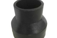China Socket Connection Head Loss Reducer HDPE Pipe Fittings for sale