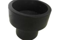 China Socket Connection Head Loss Reducer HDPE Pipe Fittings for sale