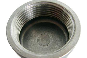 Cina Cappuccio a grandezza naturale del tubo filettato dell'acciaio inossidabile di 1,5 SS304L in vendita