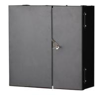 Quality 12 24 48 core indoor Wall mount metal fiber Optic Cabinet wall mount FTTH for sale