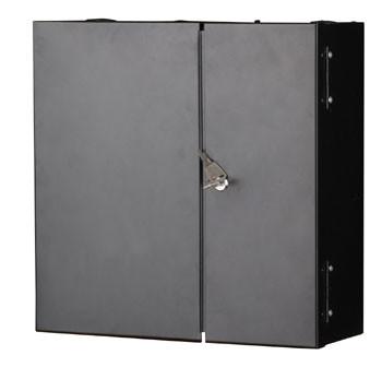 Quality 12 24 48 core indoor Wall mount metal fiber Optic Cabinet wall mount FTTH terminal box YH1002 for sale