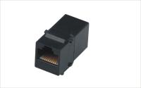 Quality Faceplate Telecommunication Module Cat5e Rj45 Keystone Jack Inline Coupler for sale