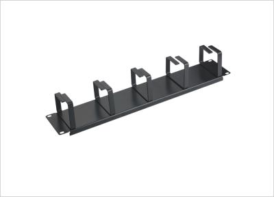 China High Density Rack Network Cable Management 1U Height , Cable Storage Rack Type YH4026 for sale
