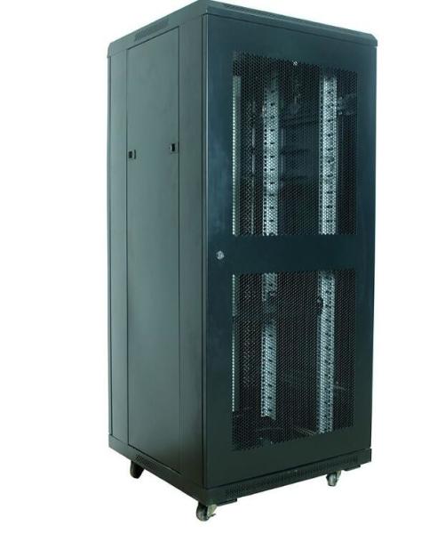 Quality Dustproof Steel Floor Standing Network Server Cabinet 19”with Glass Door YH2001 for sale