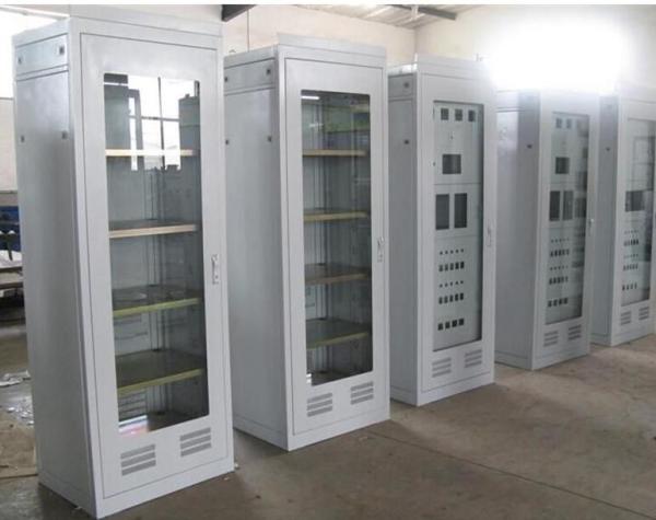Quality Cold Rolled Steel Communication Rack Cabinet / Electronic Equipment Cabinet YH9003 for sale