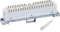 Quality 10pair LSA back mount copper Wire Connection Cable Terminal Module YH6089100202 for sale