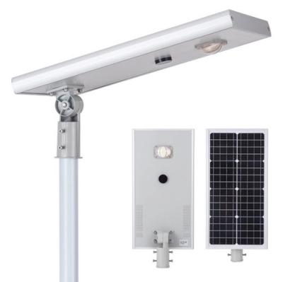 China Direction Adjustable Solar Powered Street Lights Integrated Aluminum Housing for sale
