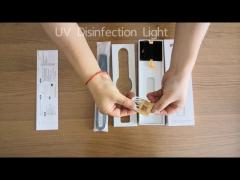 Lampe germicide UV menée rechargeable de bâton UV de stérilisateur de la lumière UV de lampe UV portative de désinfection