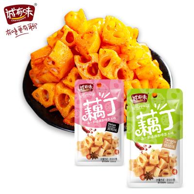 China China food healthy lotus root block vegetarian snacks for work beark for sale