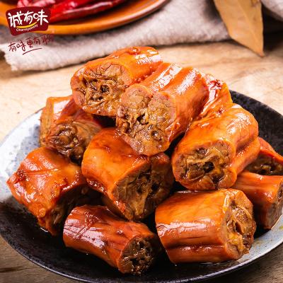 China Factory outlet tasty sweet spicy flavor 15g duck neck meat snacks for sale
