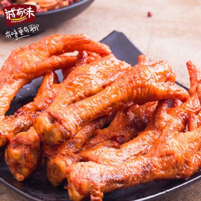 China Ready to eat food product delicious roasted chicken feet snacks for sale