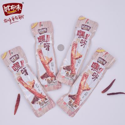 China Ready to eat meat food product hot spicy taste roasted chicken neck for sale