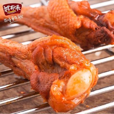 China Sauce spicy flavor juicy duck wing root for afternoon tea foods for sale
