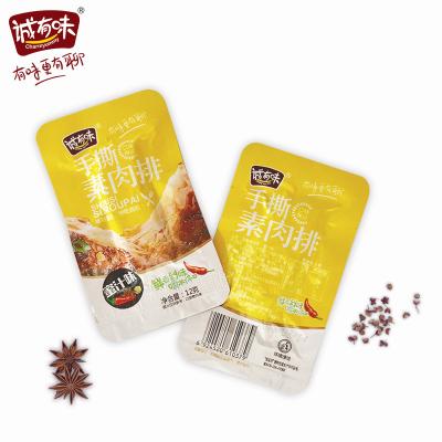 China Vacuum packaging acid spicy flavor 12g vegetarian meat for party for sale