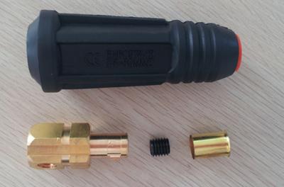 China welding Cable connector/jointor 10-25/35-50/50-70/70-95 for sale