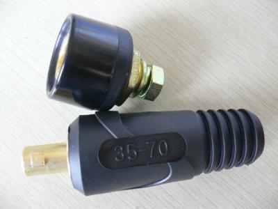 China 35-50 mm2 cable connector and pannel socket for welding machine for sale