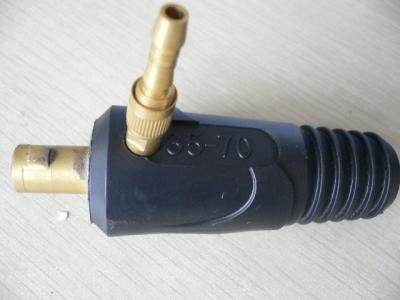 China 35-50 mm2 cable connector with hose nipple for welding machine for sale