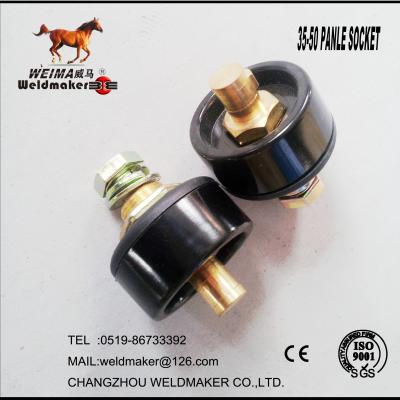 China Welding Cable Plug/Panel socket 35-50 for sale