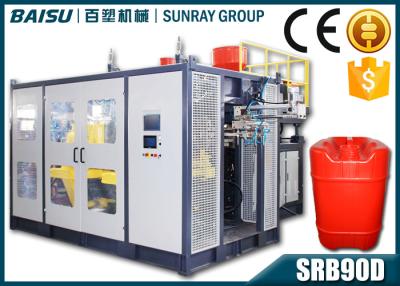 Cina Macchina di salto su ordinazione della bottiglia rotonda di tensione, una bottiglia di plastica da 20 litri che fa macchina SRB90D-1 in vendita