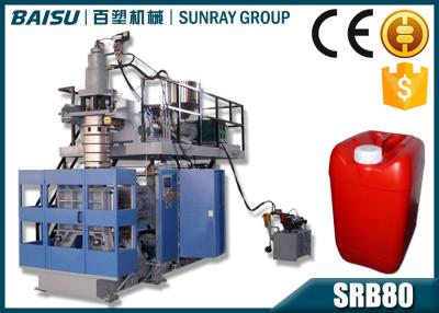 Cina Il grande volume macchina di fabbricazione della bottiglia dell'HDPE da 30 litri per plastica Barrels SRB80 in vendita