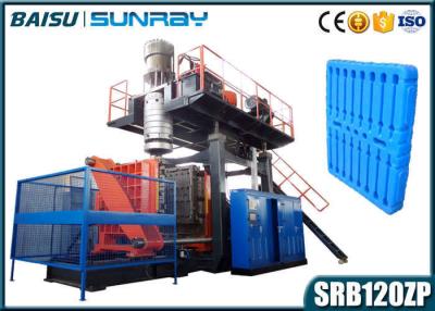 China Pálete plástica resistente que faz a máquina, máquina de sopro da extrusora que acumula a cabeça RB120ZP à venda