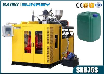 China Máquina de molde química do sopro da extrusão do campo da embalagem com sistema pneumático SRB75S-1 à venda