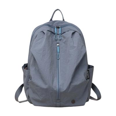 China Custom Logo Lightweight Waterproof Nylon Backpack Breathable Travel Hiking Backpack Large Capacity School Backpack for Men Women for sale