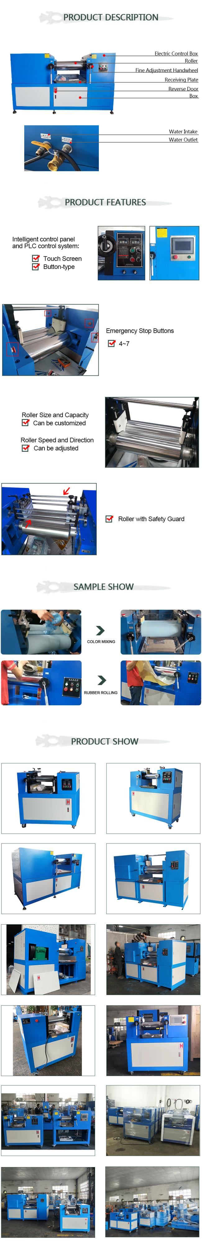 Two Roll Rubber Open Mixing Mill, Mill Rubber Mixing Machine
