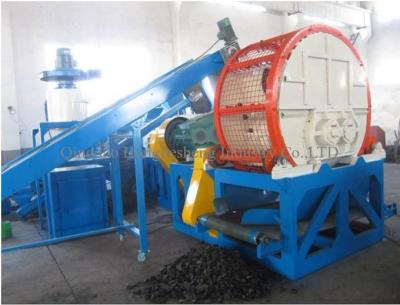 China Waste Tyre Ring Cutter QJ-1200 / Rubber Powder Machine for sale